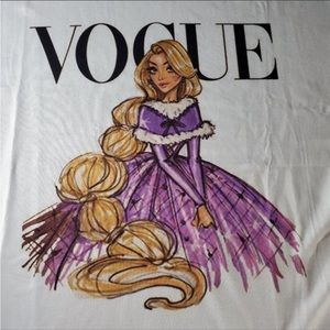 Disney’s Rapunzel | Tops | Nwt Vogue Rapunzel T Shirt | Poshmark